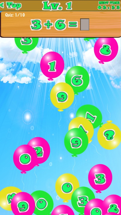 Math Balloons Popping by MORNINGSTAR LLC.