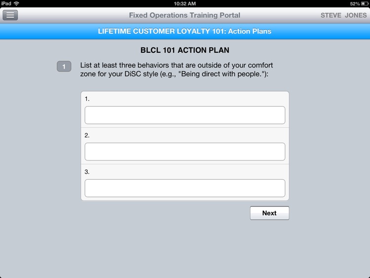Fixed Operations Training Portal by Pacific Technology Solutions