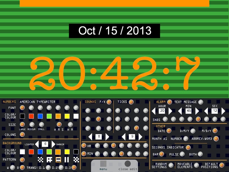 Mega Clock Alarm Date and Timer Deluxe by David Griffin