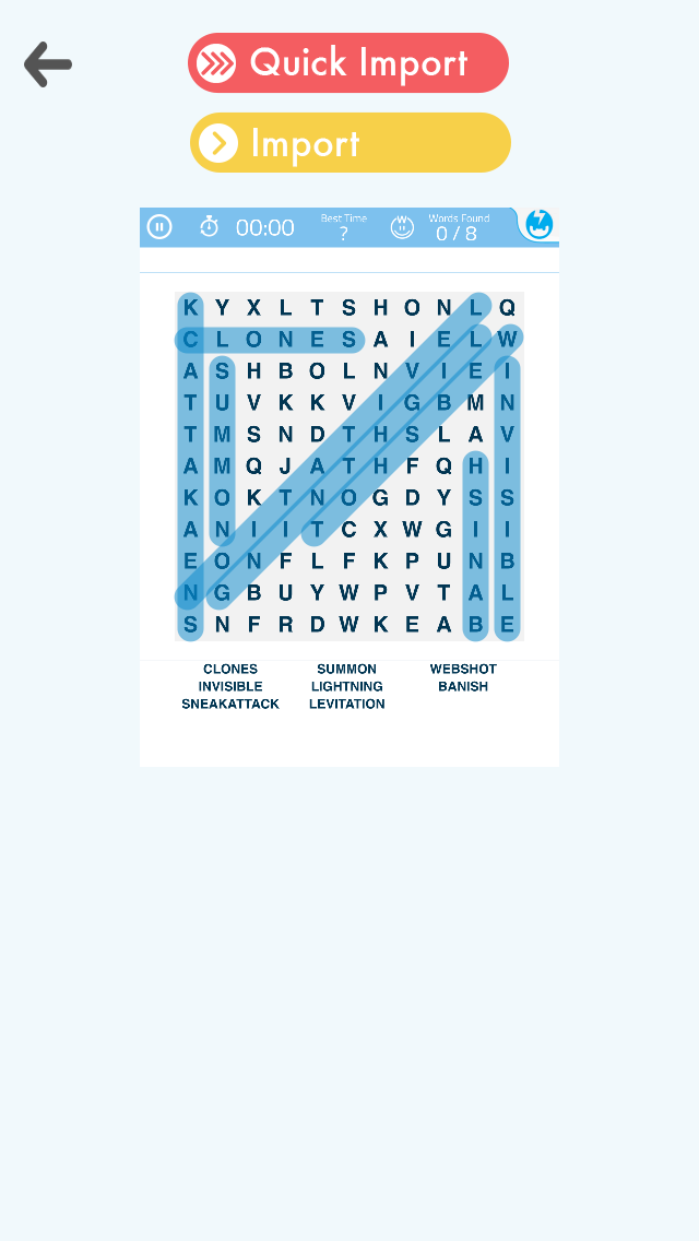 Cheats For Word Search Puzzles IPhone App