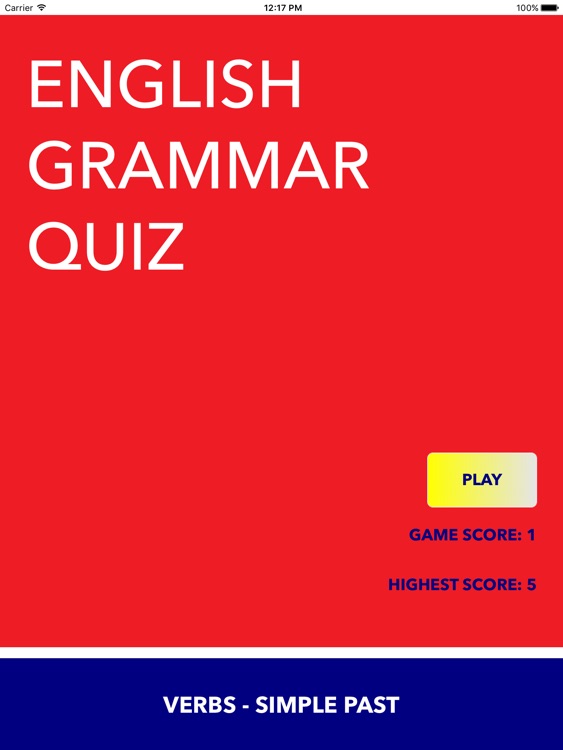 English Grammar Quiz Past Simple Tense by Retail Solution Group Limited