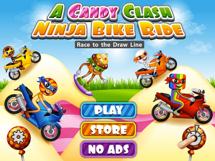 A Candy Clash Ninja Bike Ride – Race to the Draw Line at Mt. Rush! by ...