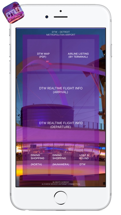 DTW AIRPORT - Realtime Flight Info - DETROIT METROPOLITAN AIRPORT by ...