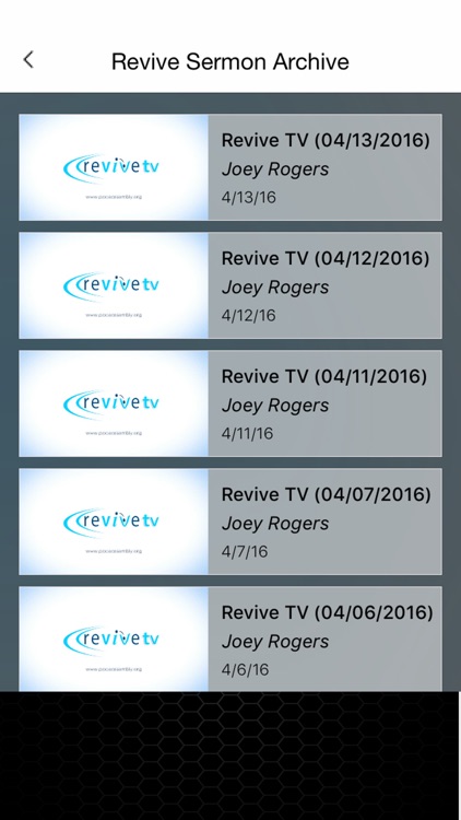 Revive Ministries by Sermon Network