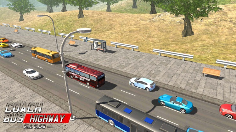 Coach Bus Highway Hill Climb by Fakhar Ahmad
