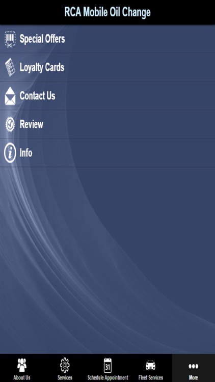 RCA Mobile Oil Change by Riley Allen