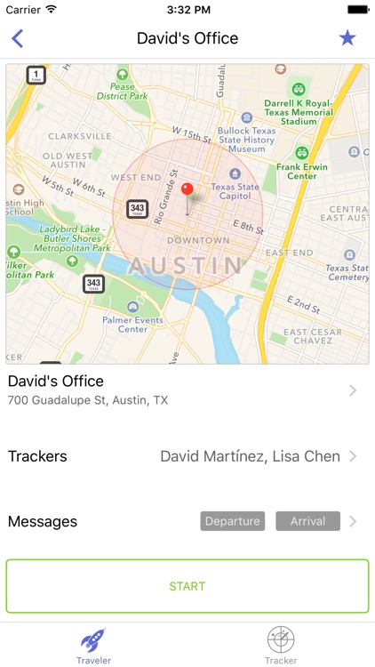 Ziptrip - Secure trip GPS location sharing by Zip Software Design, LLC