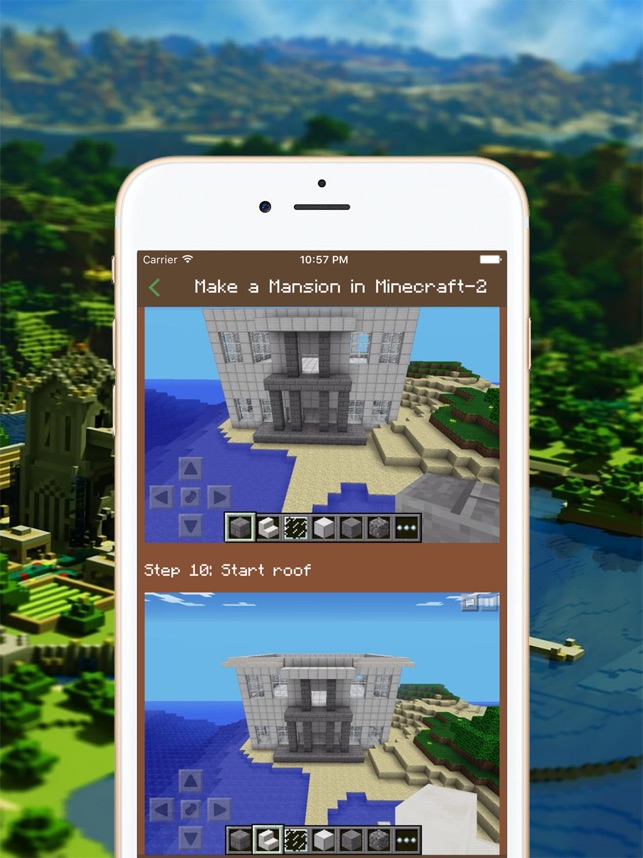 Minecraft Pe Mansion Tutorial