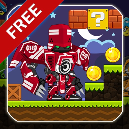 Bots Titans Fighter Bros : Robot Jump and Run Game by Pipoap Saengow