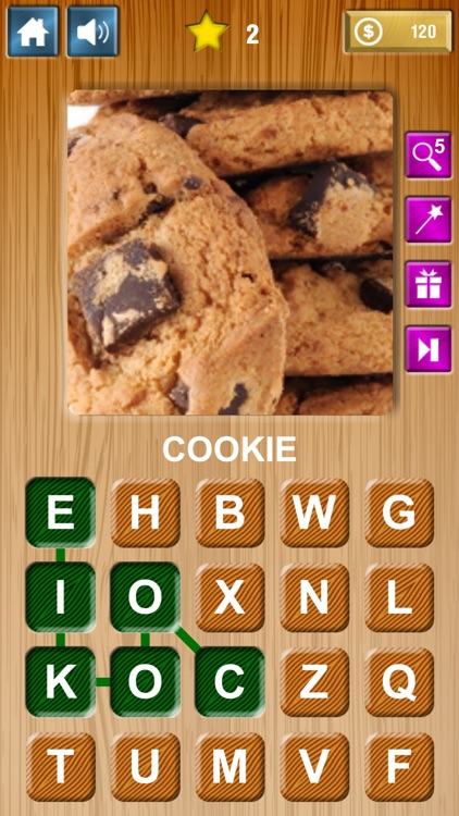 Zoom & Hidden Word - Food Edition by Ludobros