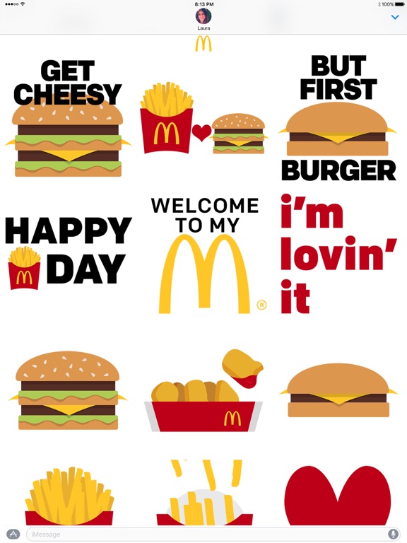 McDonald's US Stickers - AppRecs