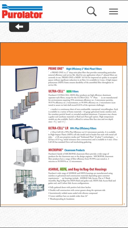 CLARCOR AIR FILTRATION-Purolator by CLARCOR