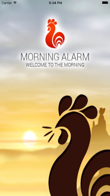Rooster Sunrise Alarm by Nadeem Awan