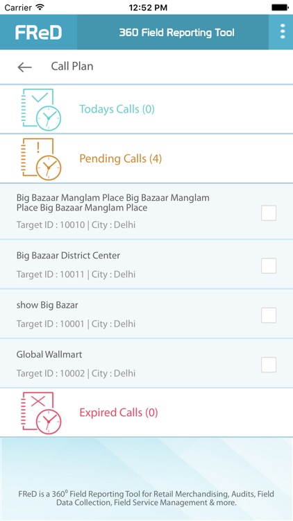 FReD - 360 Field Reporting by 360 Field Reporting Company LLP