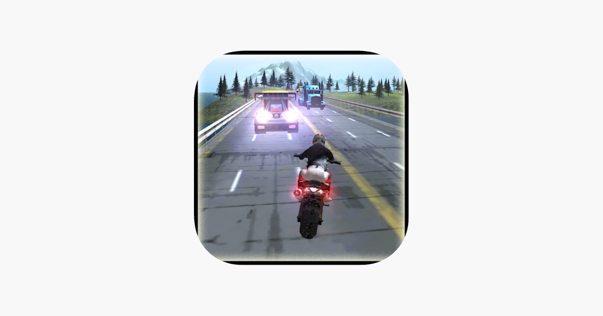 ‎Dirt Bike Beach Highway Traffic Race Game على App Store