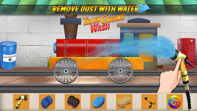 ‎Train Engine Wash : Toddler Train Sim on the App Store