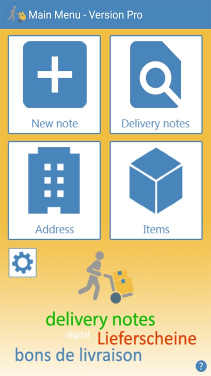 Digital delivery note by MICRO DATA