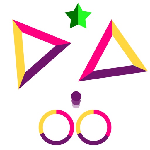 Splash Color Twist: Color Switch Circle by Joan Michael