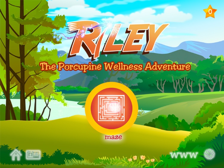Riley the Porcupine's Wellness Maze Adventures by Beth Meneley