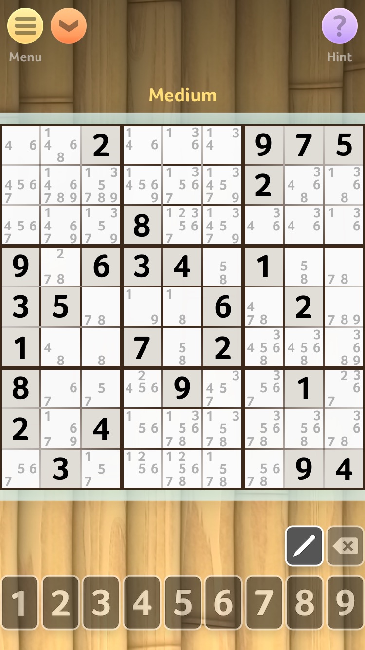 ⋆Sudoku by Brainium Studios LLC