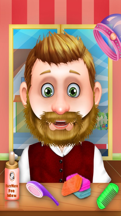 Barber Shaving Beard Salon girls games by Daniela Neamt