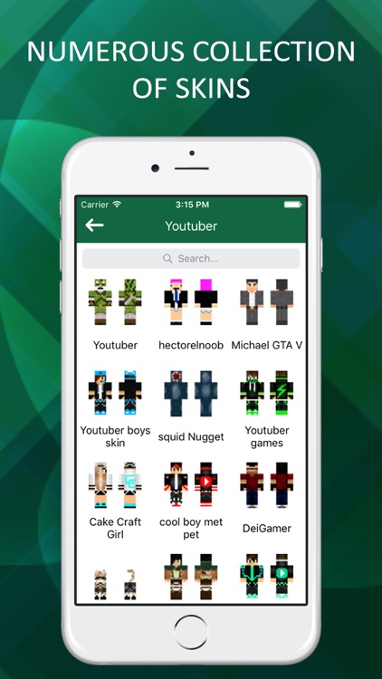 Best Youtuber & Cartoon Skins for Minecraft Pocket Edition by ...