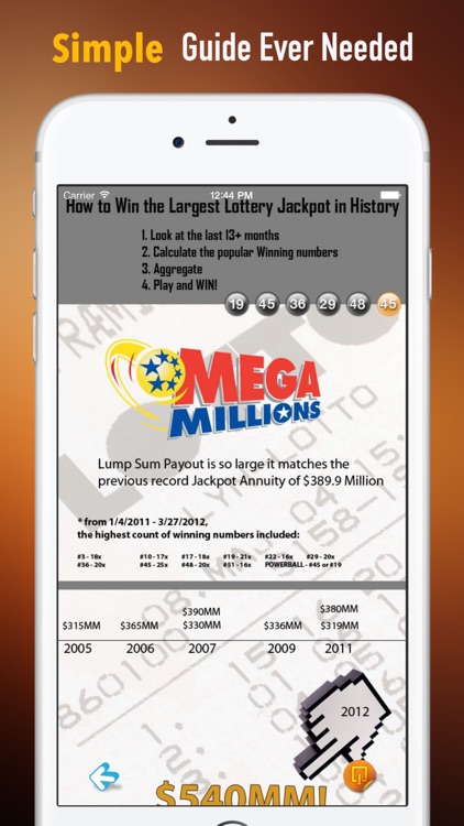 Lottery 101:Tutorial with Glossary and News by WindyApp Studio