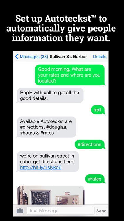 Teckst Business Texting Platform by Matthew Tumbleson