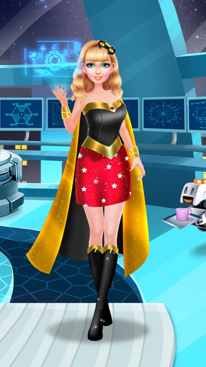 Superhero Girls Salon - Wonder League: Spa, Makeup & Super Power ...