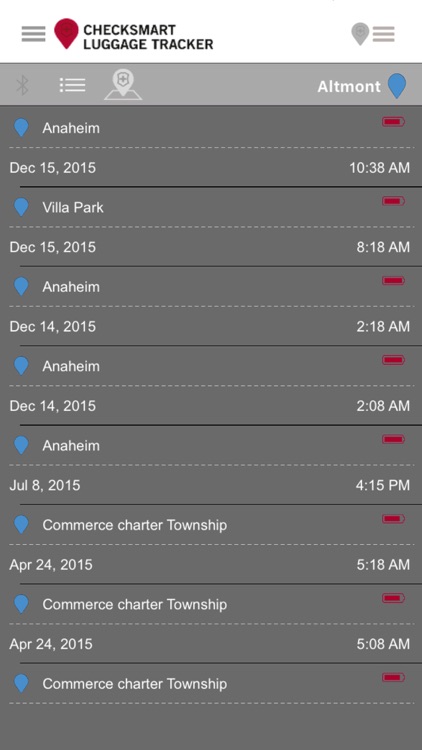 CheckSmart Luggage Tracker by Victorinox AG