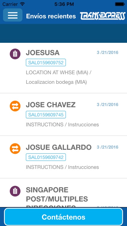 TransExpress El Salvador by TransExpress