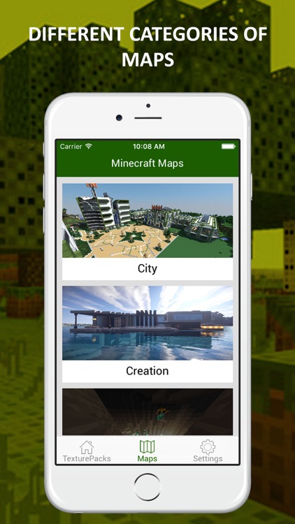 Texture Packs & Maps for Minecraft Game by Shailesh Makadia