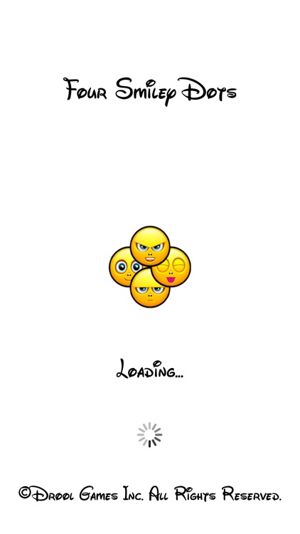 Four Smiley Dots by Drool Games, Inc.
