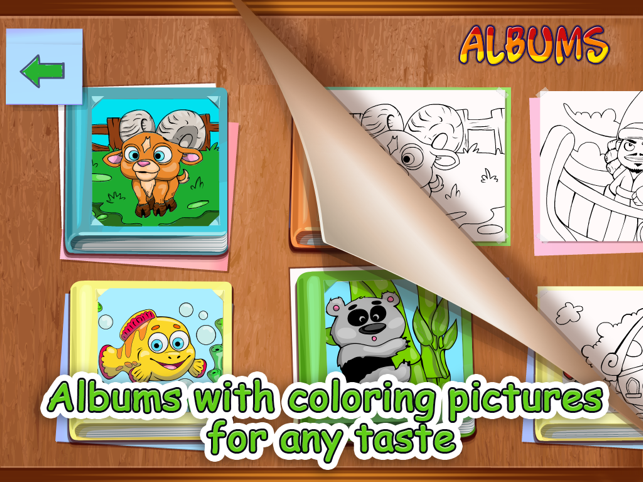 ‎Brush and Smudge - coloring book dans l’App Store