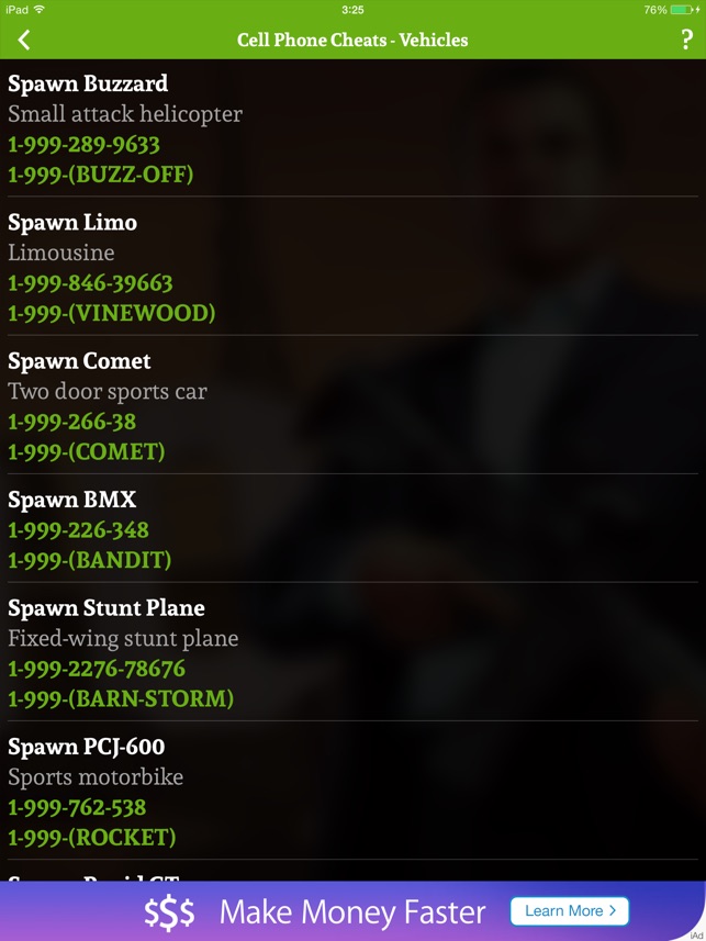 Gta 5 Money Cheat Ps4 GTA 5 Cheats All Of The Cheat Codes And Phone
