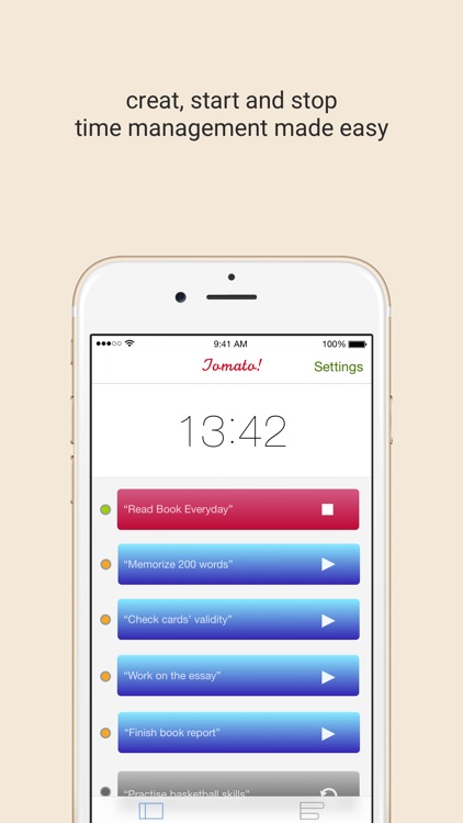 Tomato! - Time Management Tool by Cun Yang