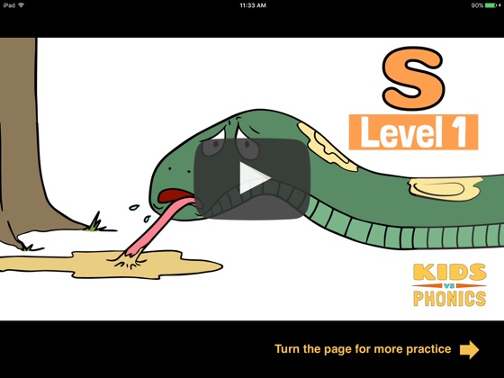 ‎Learn Phonics: S - Kids vs Phonics on Apple Books