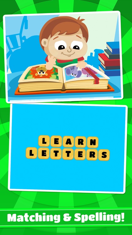 Learning Letters - Early Reading Game Unlocked by Consumed Media Games