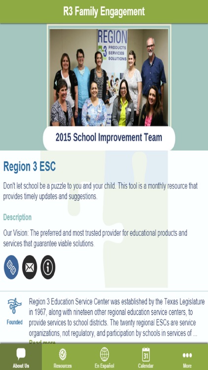 R3 Family Engagement by Region III Education Service Center