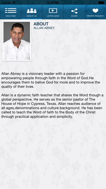 Allan Abney Ministries by HOPEPLEX INTERNATIONAL MINISTRIES