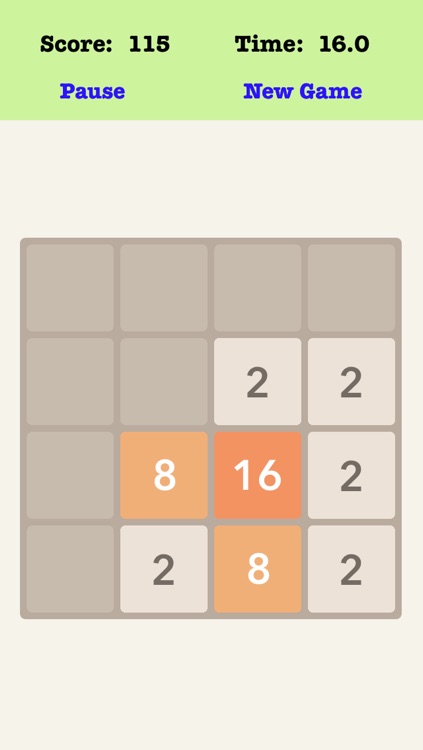 Number Merge 4X4 - Playing With Piano Music And Merging Number Block by ...