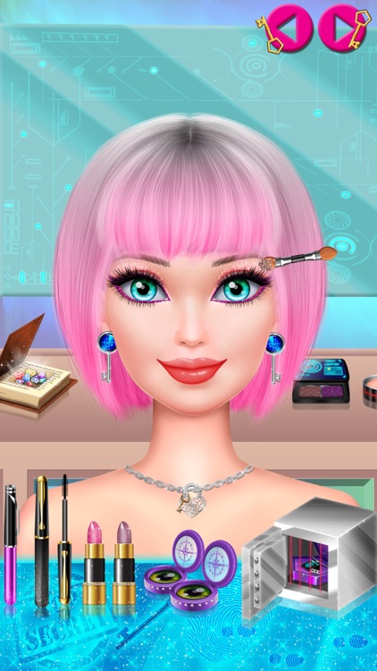 Super Spy Girl Salon: Spa, Makeup and Dressup Game by Peachy Games LLC