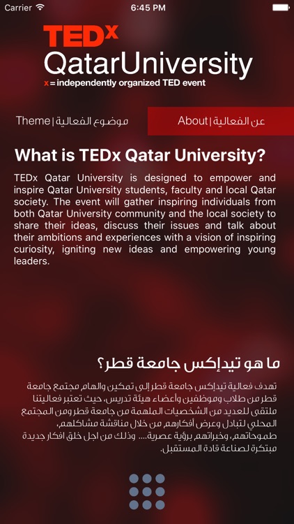 TEDxQatarUniversity by Anas Hasanain