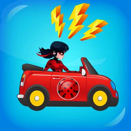 Chibi Hero Ladybug Of Miraculous Car Racing by tawfiq kamal