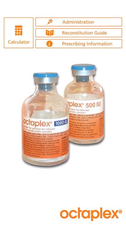 Octaplex Dosing App by Octapharma Ltd