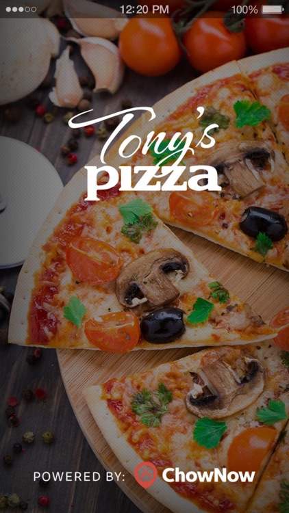 Tony's Pizza To Go by ChowNow