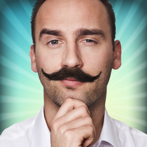 Mustache Me Funny Selfie Face Changer Photo Booth by Milivoje Dimitrijevic
