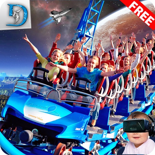 VR Space Roller Coaster 2017 : Space Visit 3d by Door to Apps