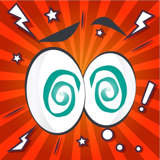 Crazy Eyes Stickers by Dhruv Suri