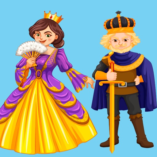 Royal Family Stickers - Princess, Prince & Crowns by VICTOR VERDU
